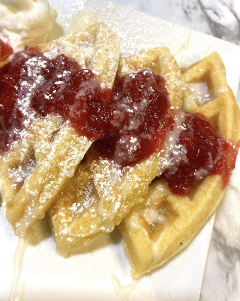 Strawberry Strudel Waffle Recipe - MommiNation